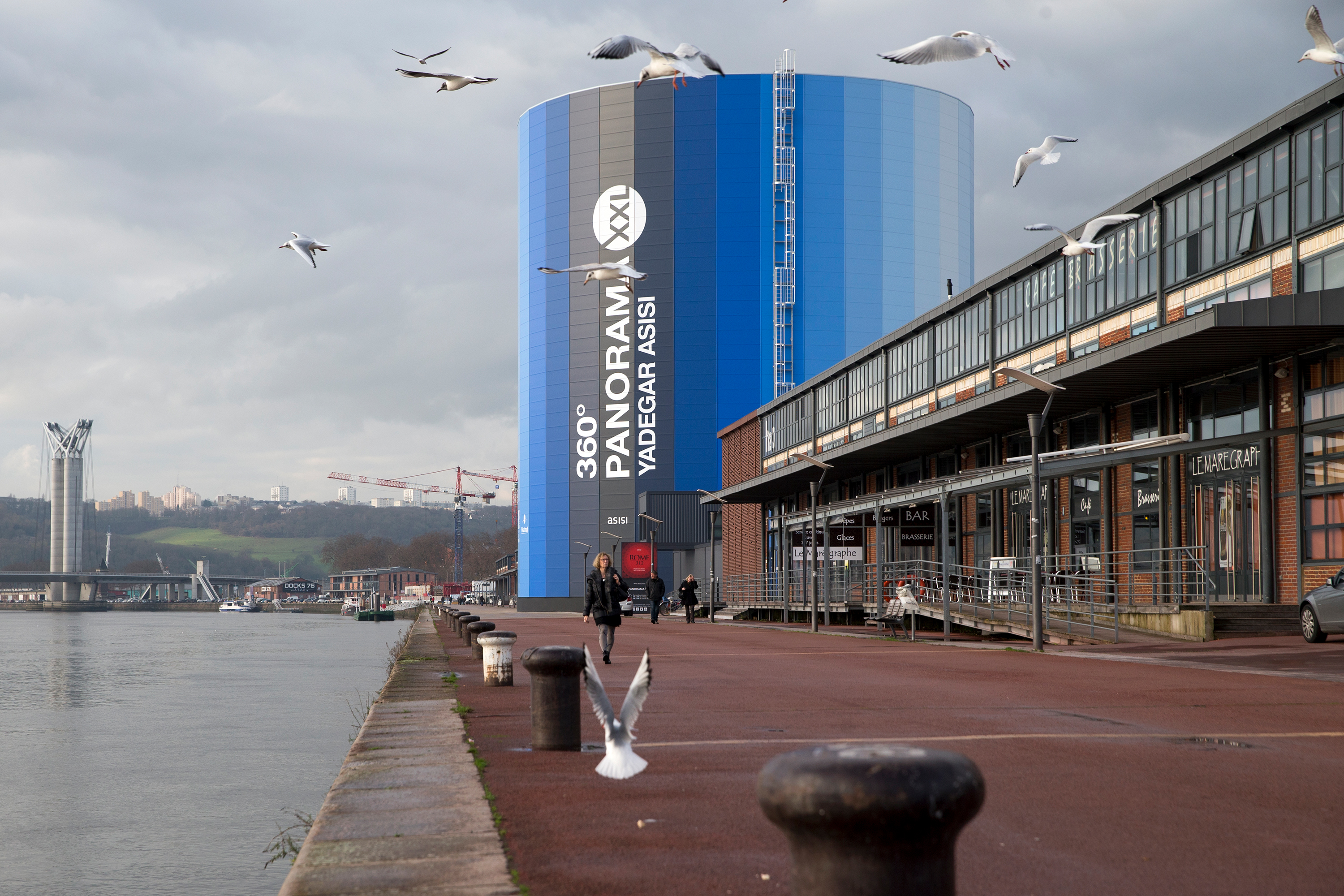 Panorama XXL in Rouen (F), Foto: Tom Schulze, © asisi