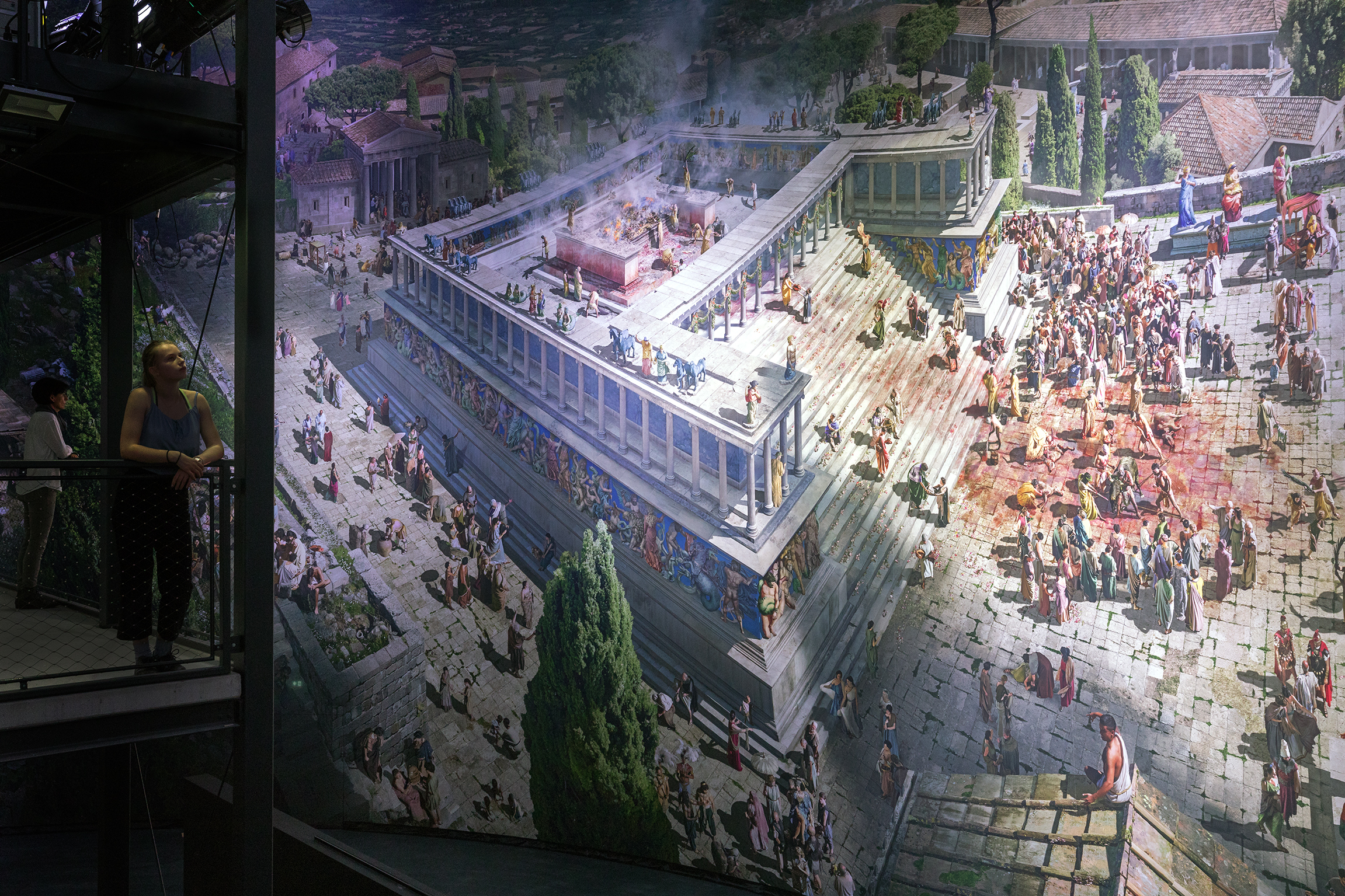 360°-Panorama von Künstler Yadegar Asisi | Presse | Pressefotos