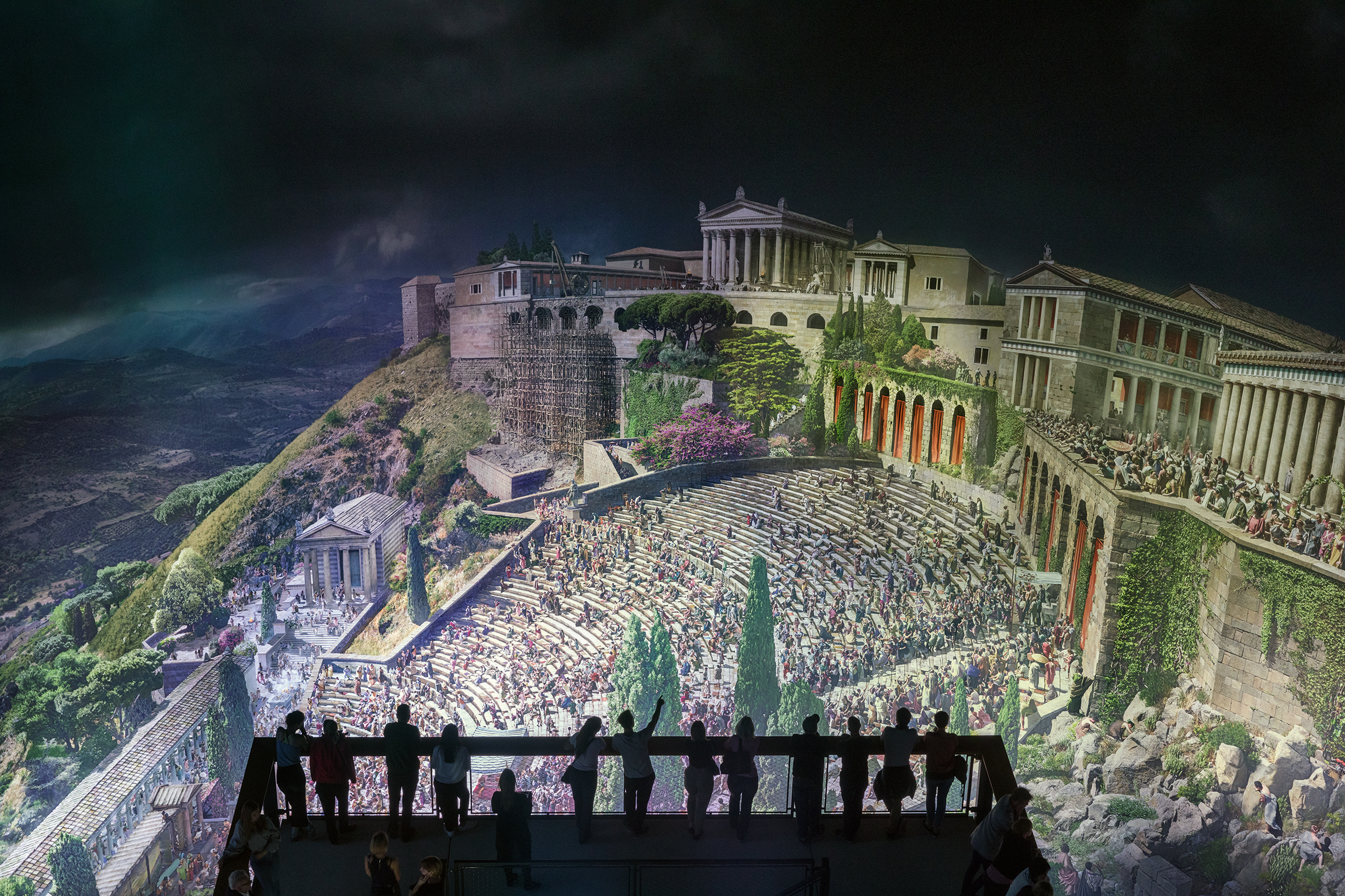 360°-Panorama von Künstler Yadegar Asisi | Presse | Pressefotos