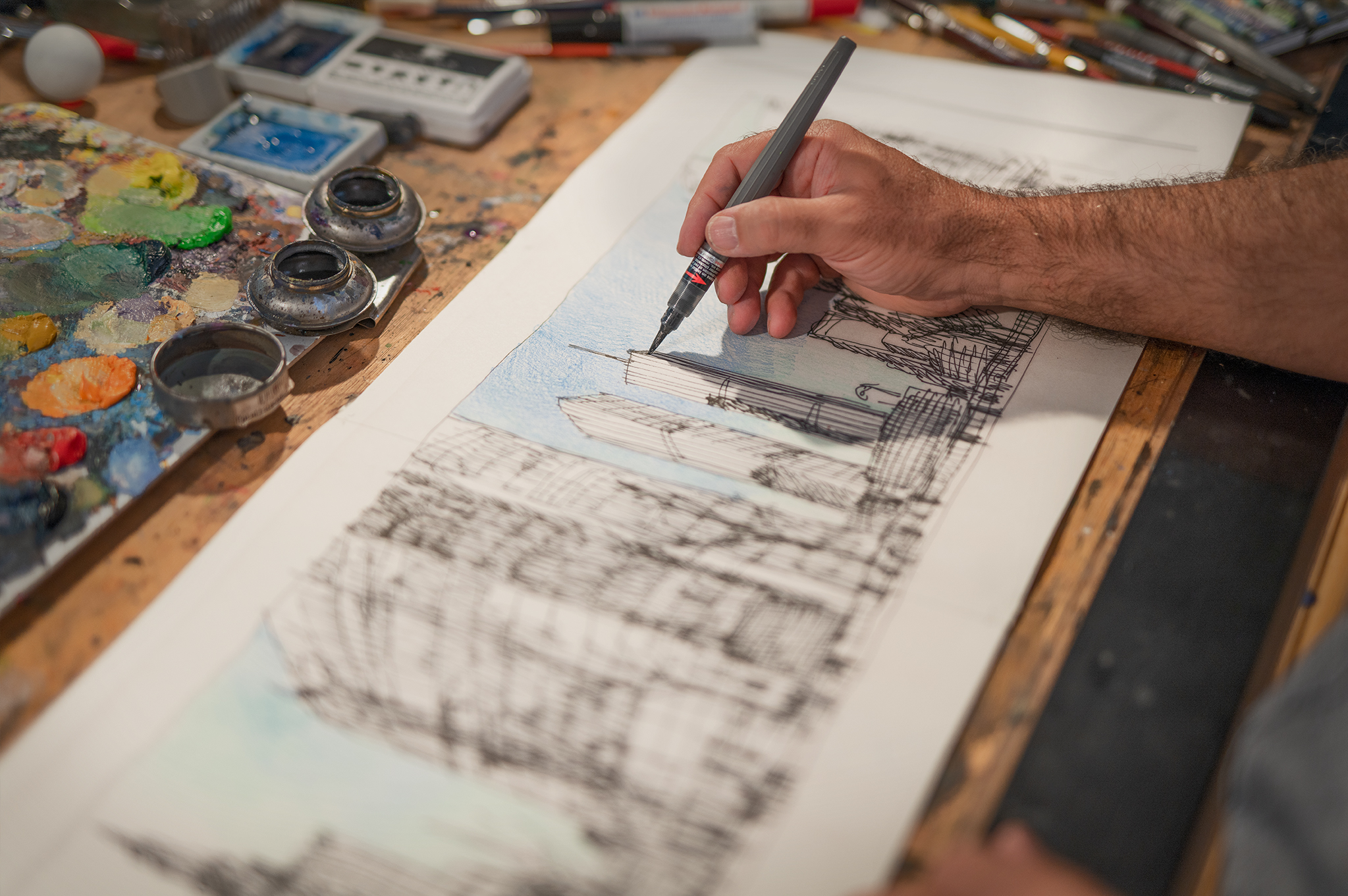 360°-Panorama von Künstler Yadegar Asisi | Presse | Bildmaterial